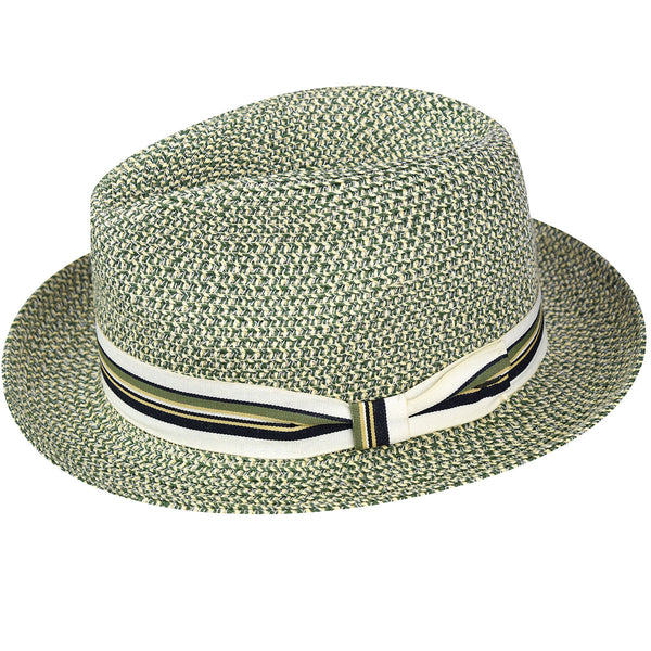 Salem Braided Straw Snap Brim Fedora by Bailey – Levine Hat Co.