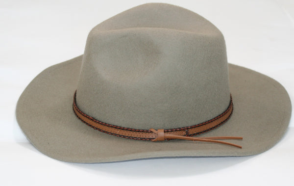 Arizona Poly Blend Felt Outback – Levine Hat Co.
