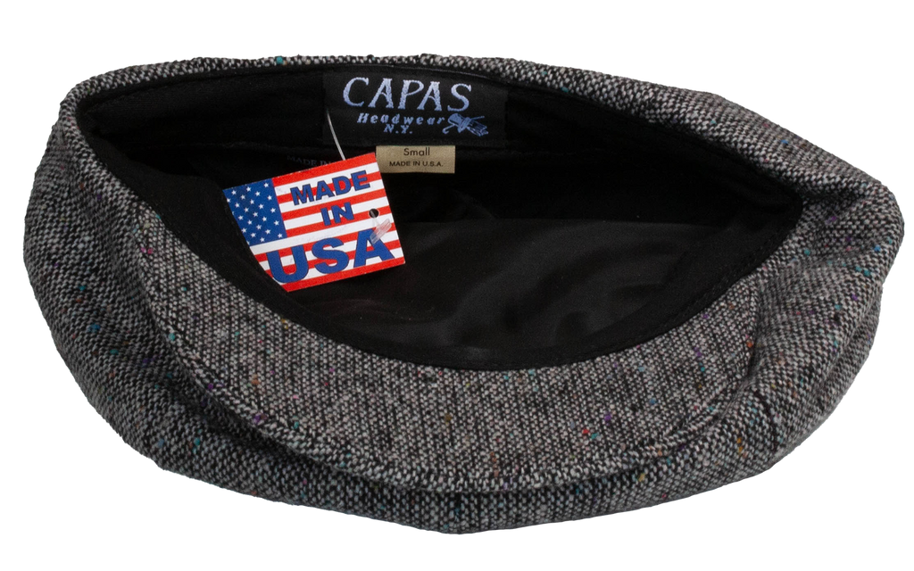 Union Made Wool Tweed Kroger Cap – Levine Hat Co.