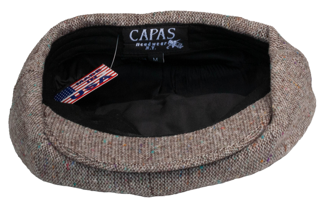 Union Made Wool Tweed Kroger Cap – Levine Hat Co.