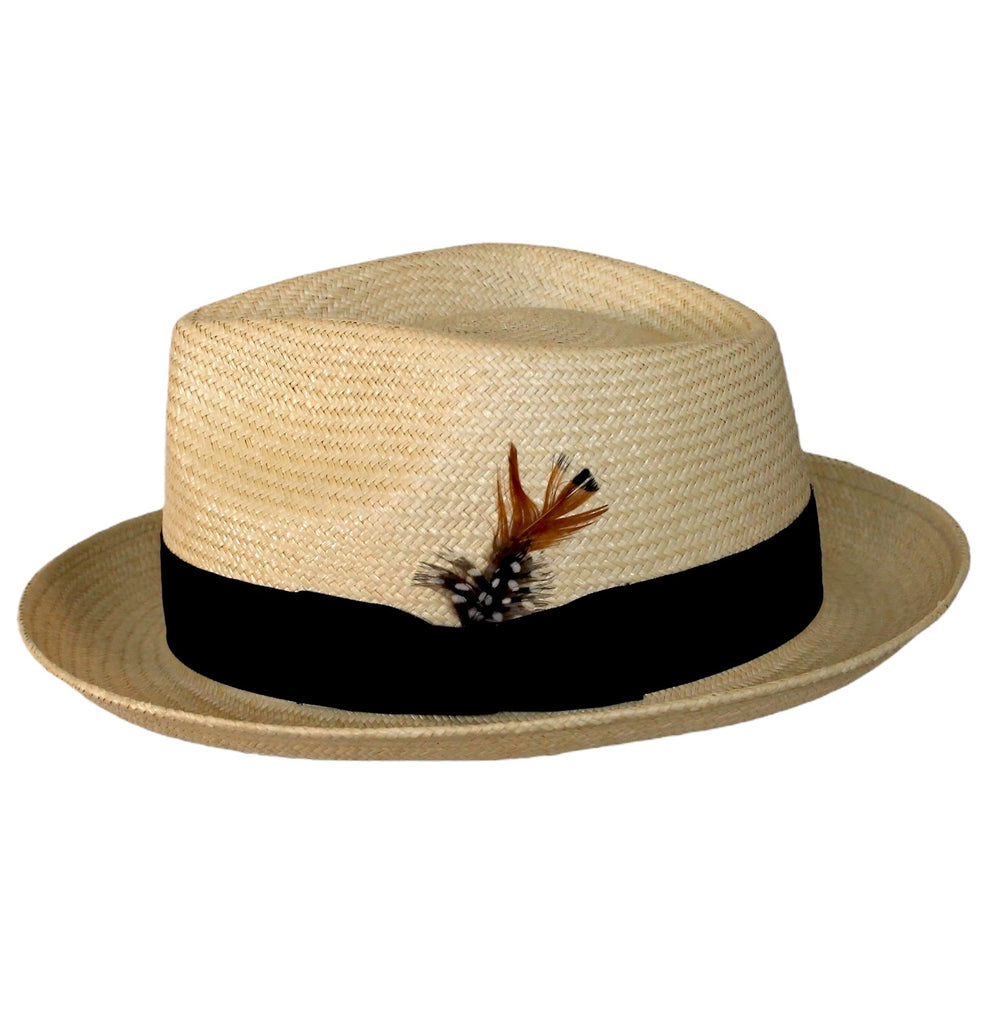 Fedora Summer Hats For Men Packable Cotton Blend Cowboy Fedora Hat ...