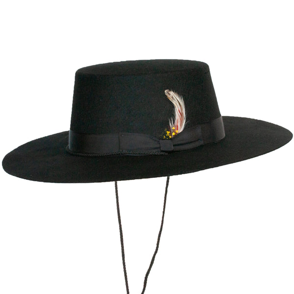 Bolero Wide Brim Flat Crown Hat by Levine Hats – Levine Hat Co.