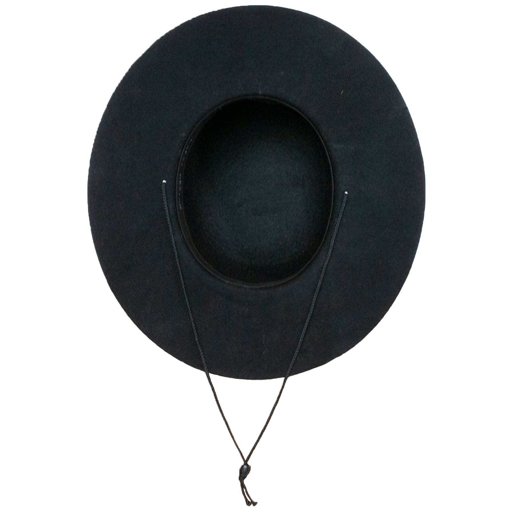 Undertaker Wide Brim Open Crown Hat by Levine Hats — Levine Hat Co.