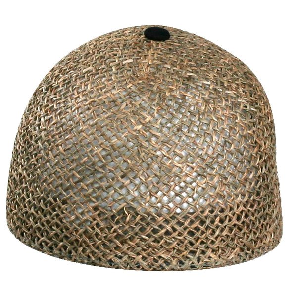 Vented Natural Straw Baseball Cap by Capas – Levine Hat Co.