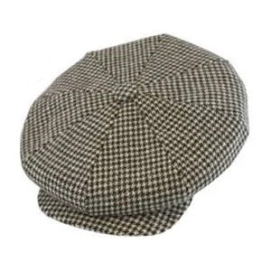 Houndstooth Big Apple Cap – Levine Hat Co.